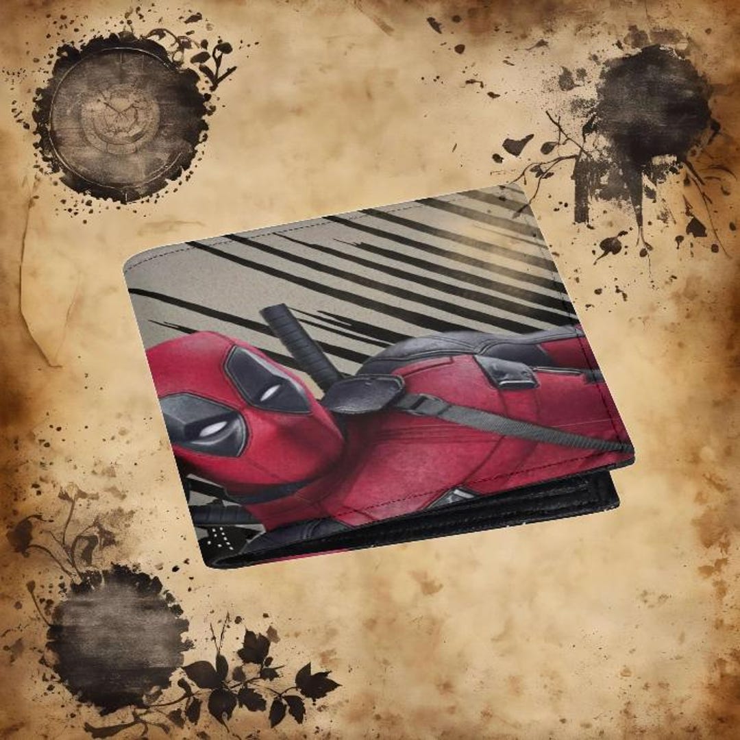 Character Deadpool Wallet - Etsy