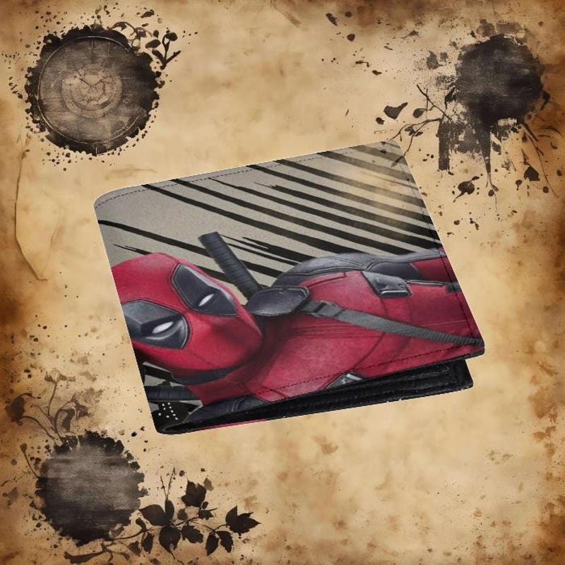 Deadpool Wallet - Etsy