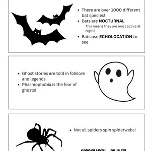 Creepy Classroom: Halloween Worksheets for Little Monsters, Learning in ...