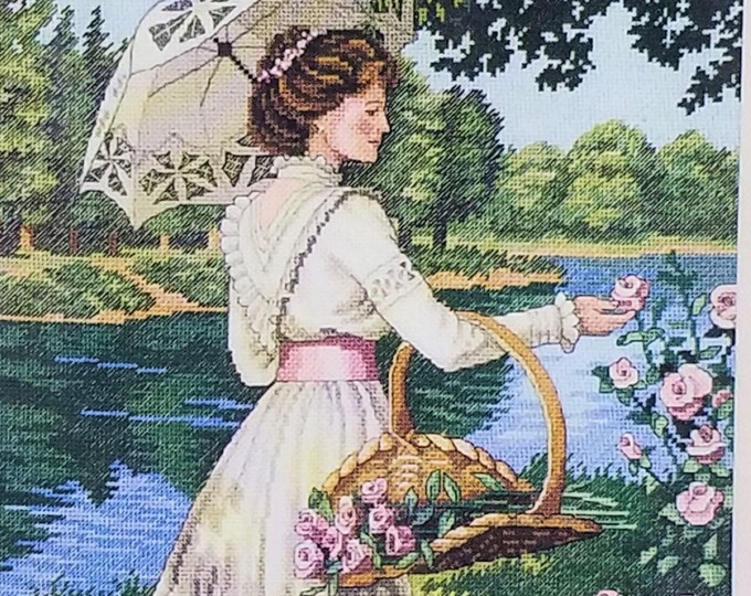 Dimensions Gold Collection 3868 A Summer Stroll Cross Stitch Kit James ...