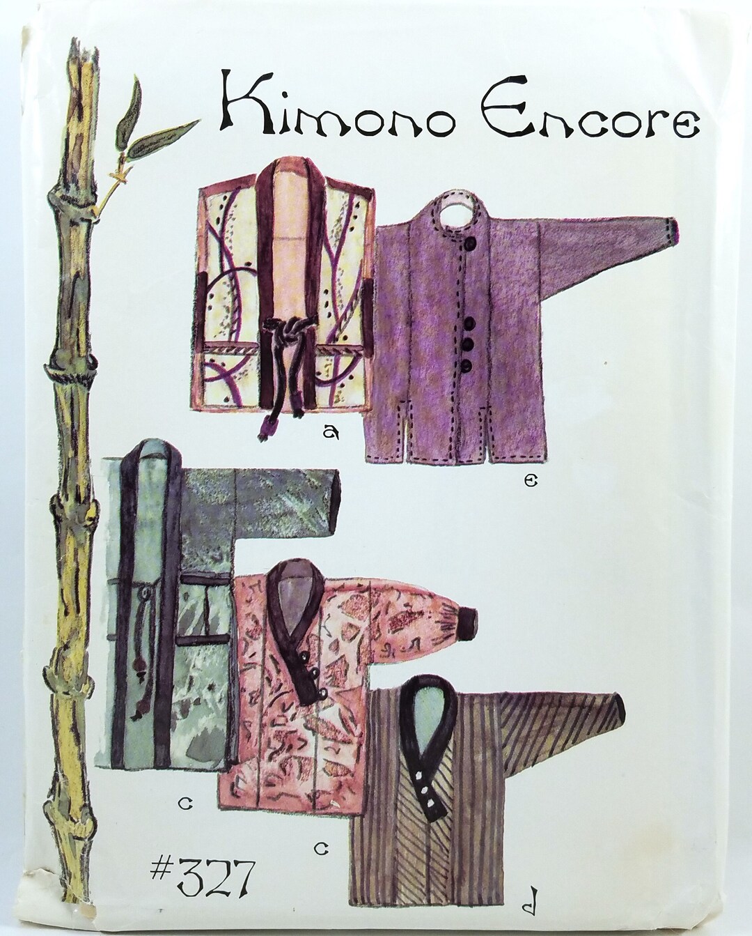 Lois Ericson Kimono Encore Sewing Pattern Size XS to XXL Jacket Robe ...