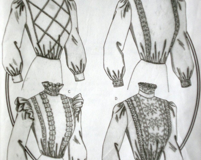 Afternoon Tea Ladies' Edwardian Style Blouse Pattern Butterick 4049 ...