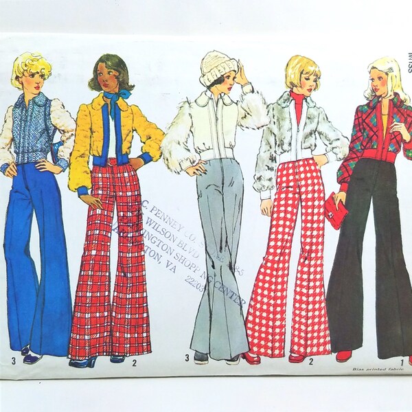 Bell Bottoms Pattern - Etsy