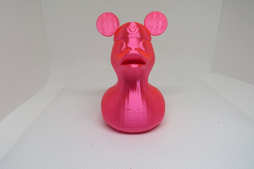 Rubber Duck With Mickey Ears With Logo - Etsy