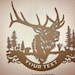 Elk SIGN WITH TEXT - Etsy