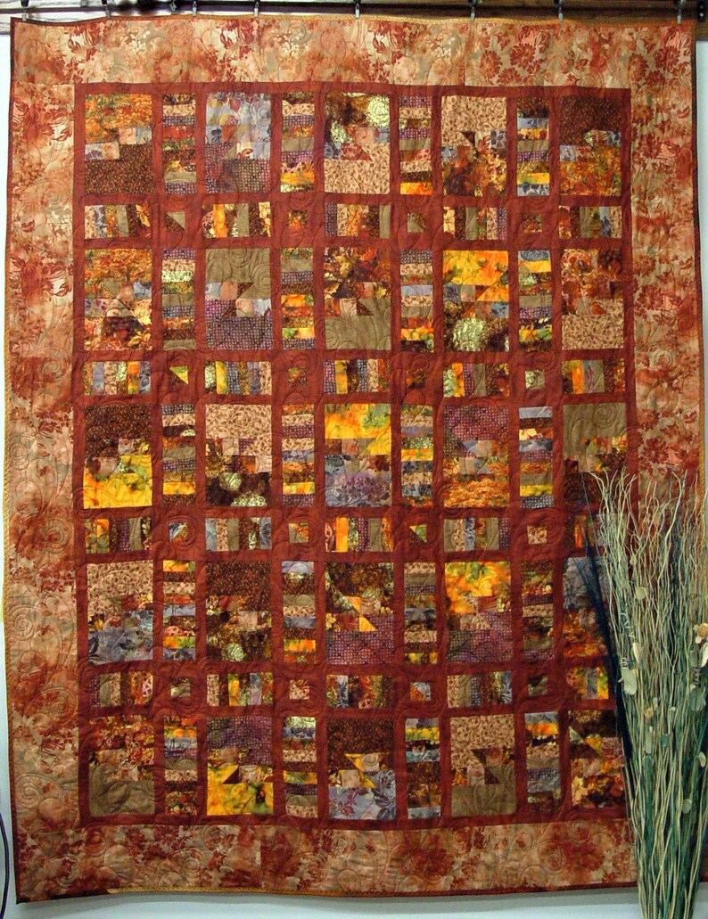 Sedona Fall Quilt Kit Twin Size - Etsy