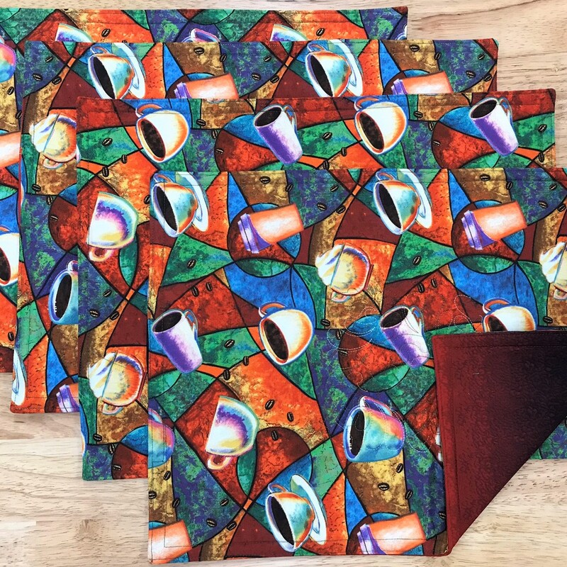 Coffee Placemats - Etsy