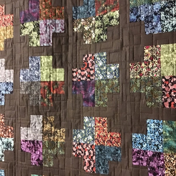 Brown Quilt - Etsy