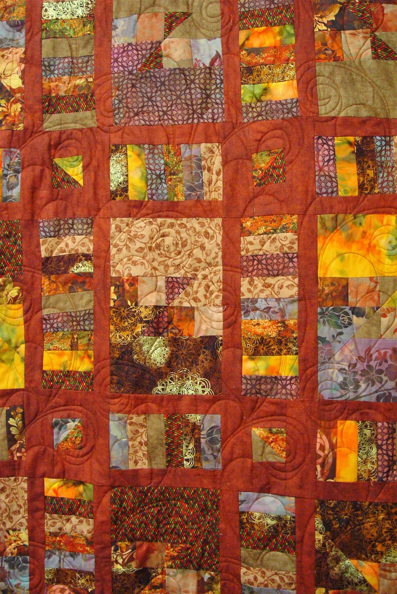 Sedona Fall Quilt Kit Twin Size - Etsy