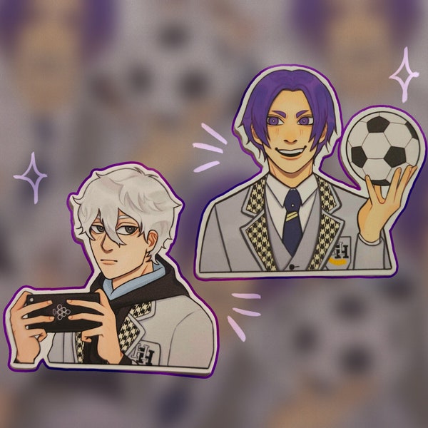 Blue Lock Stickers - Etsy