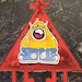 Baby Bill Cipher Holographic Sticker || Gravity Falls Book of Bill - Etsy