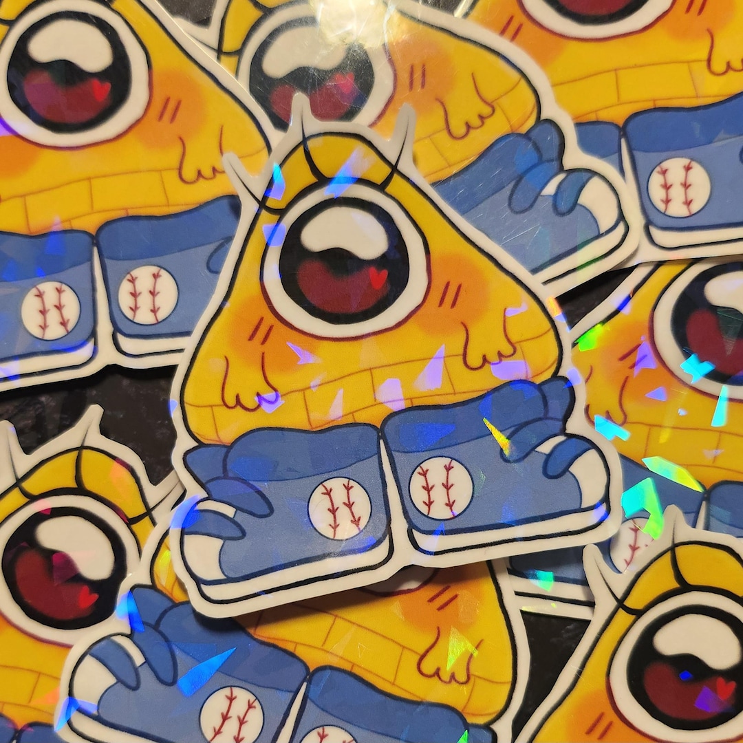 Baby Bill Cipher Holographic Sticker || Gravity Falls Book of Bill - Etsy