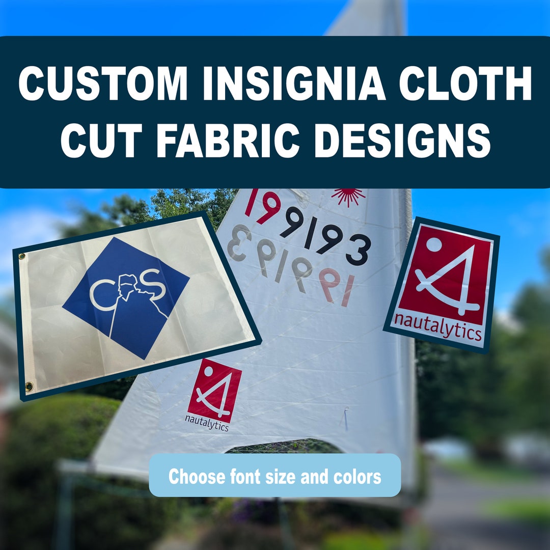 Insignia Cloth / Custom Decals for Flag, Sail, Fabric, Banner, Bunting ...