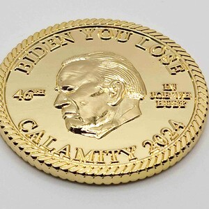 Donald Trump Joe Biden Coin Coins 2024 - ON SALE! - Etsy