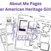 AHG Printable Girls Activity Sheet - Etsy Canada