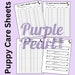 Printable Puppy Tracking Log Sheets - for All of Your Puppy's Health ...