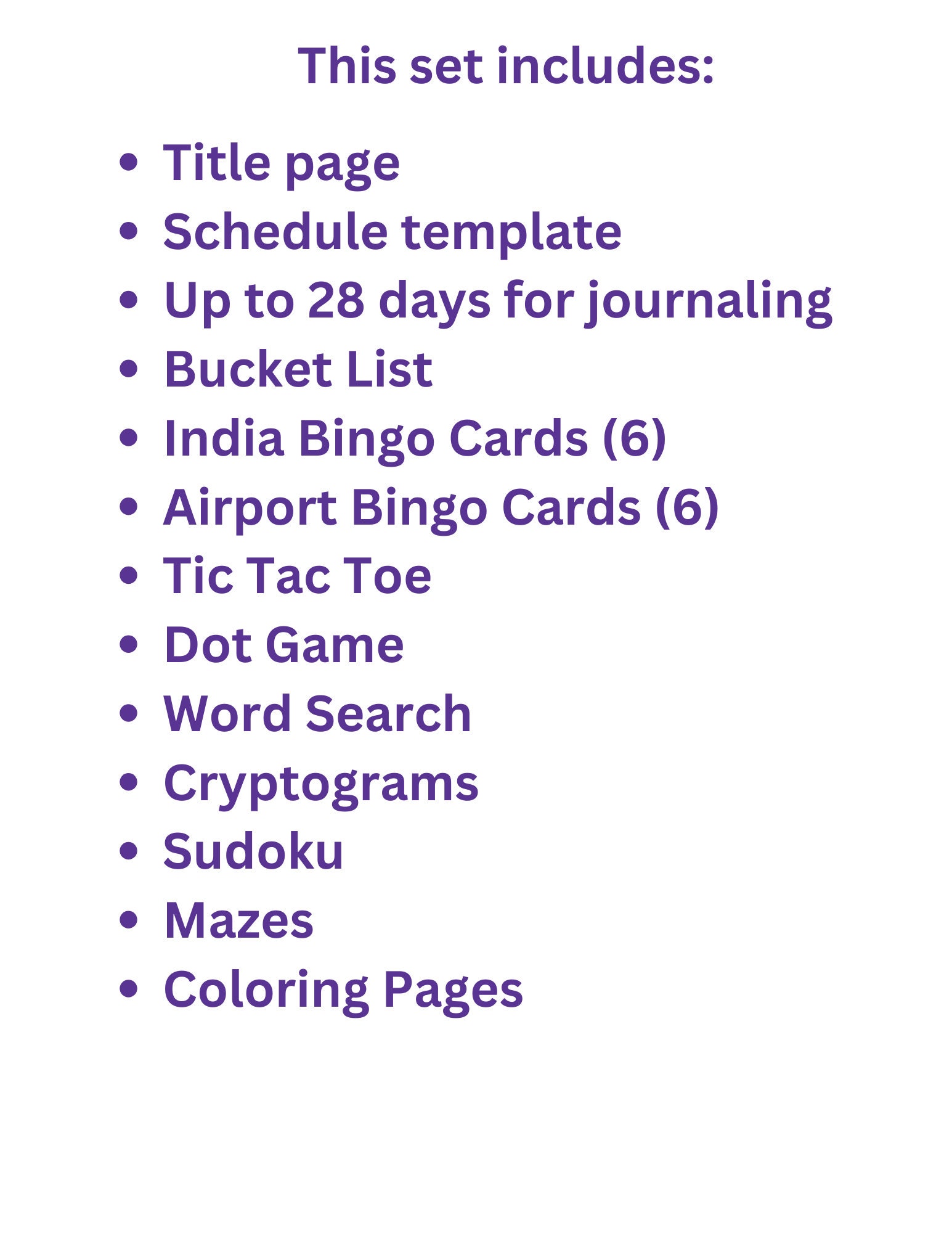 India Travel Journal Printable for Kids and Teens - Document and Write ...