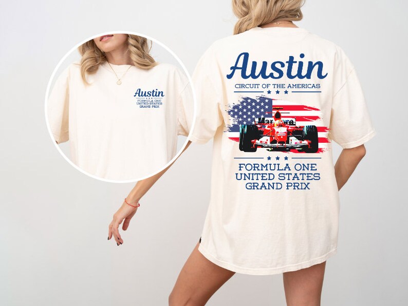 Austin Formula 1 Tshirt United States Grand Prix Texas Formula One F1 ...