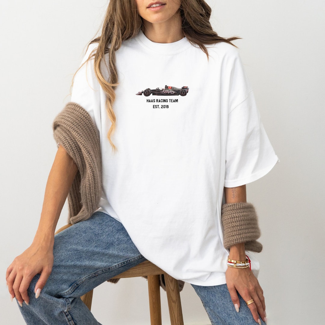 Haas Racing Shirt F1 Formula 1 Tshirt Formula One F1 Team Unisex - Etsy