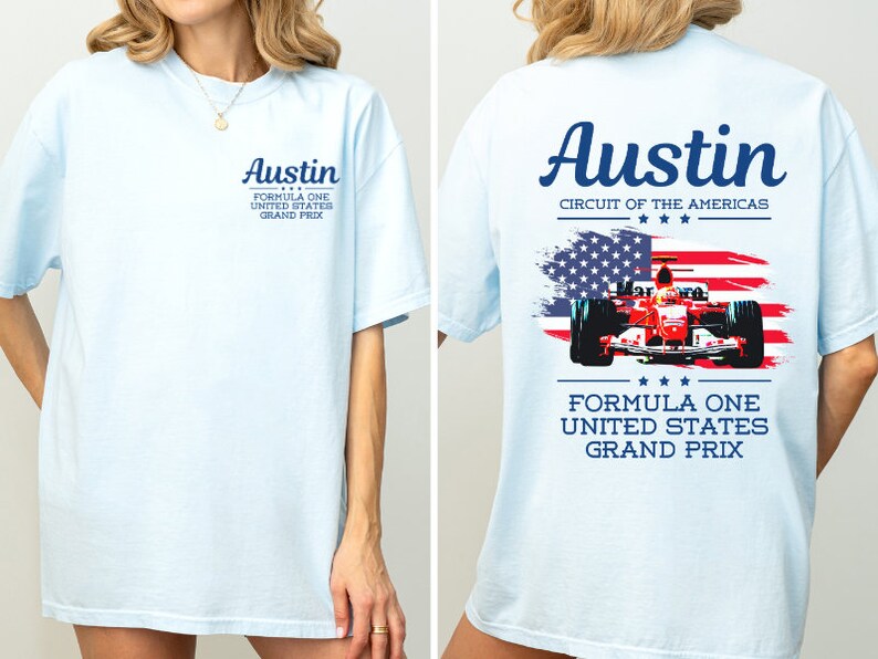 Austin Formula 1 Tshirt United States Grand Prix Texas Formula One F1 ...