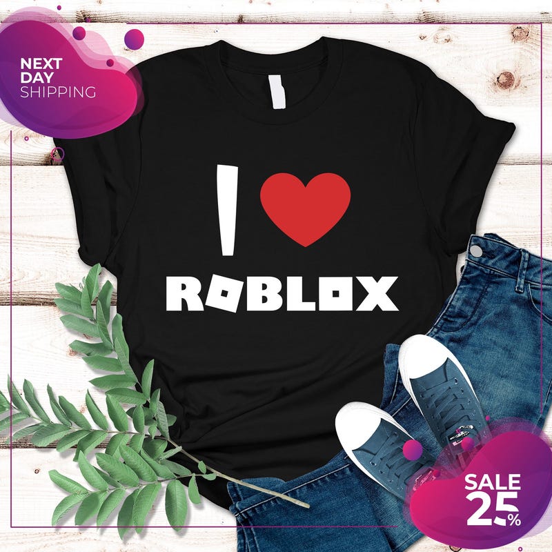 Roblox I Love T Shirts - Etsy