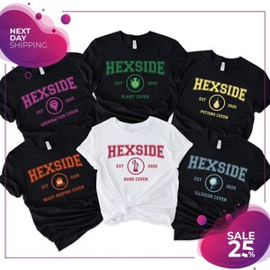 Personalized Owl House Hexside School Tee: Matching Group Costume Shirt ...