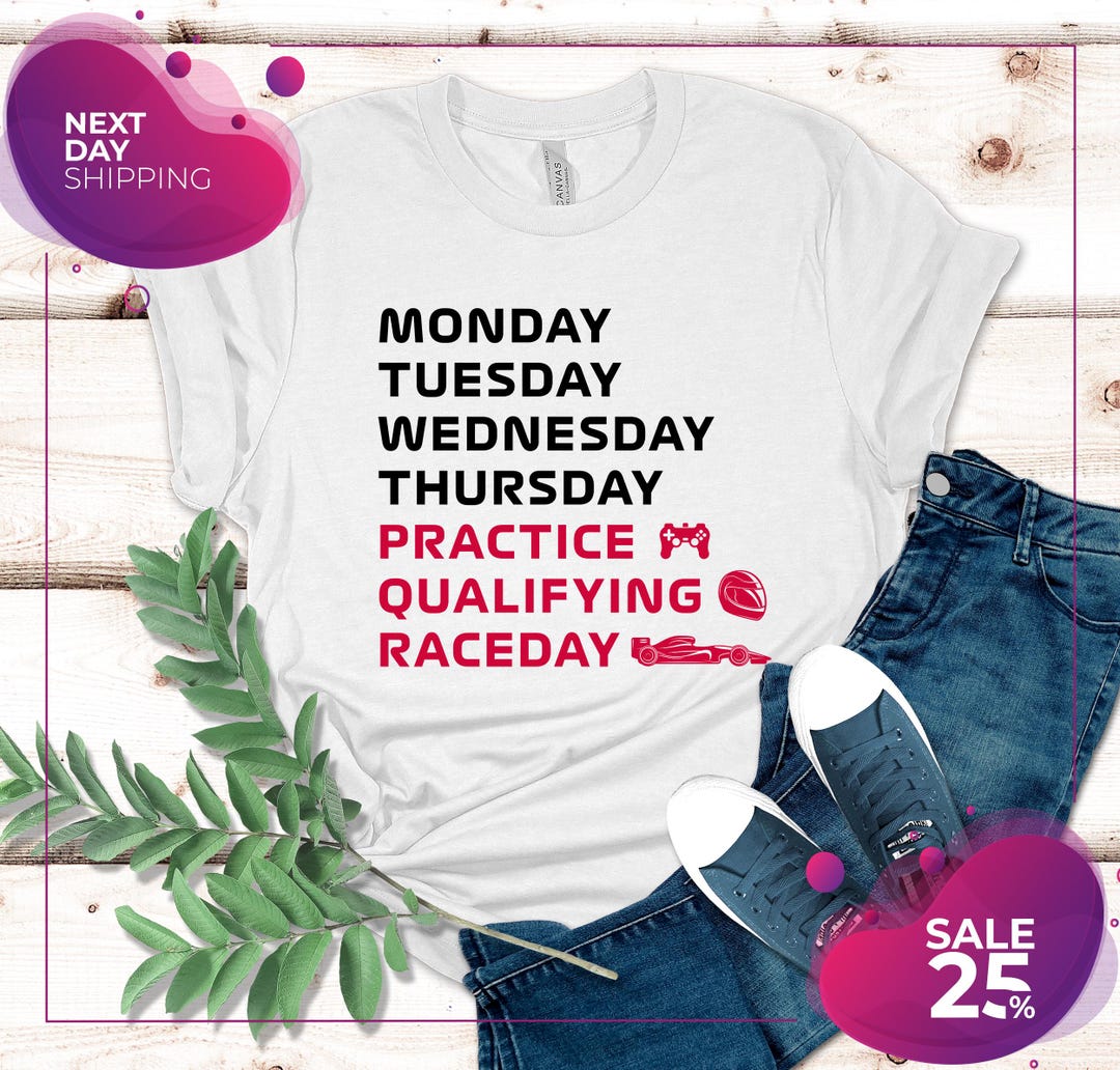 Formula Racing Cars F1 Race Week Formula Shirt Race Week F1 Shirt Grand ...