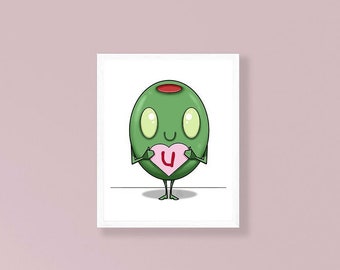 Olive U Machine Embroidery Design - Etsy