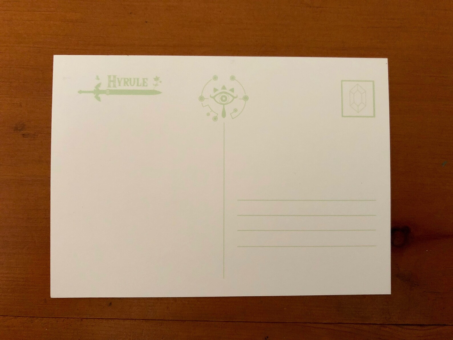 The Legend of Zelda: Breath of the Wild (inspired) Postcard - Etsy