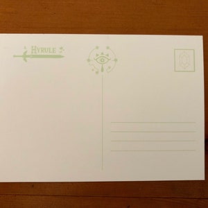 The Legend of Zelda: Breath of the Wild (inspired) Postcard - Etsy