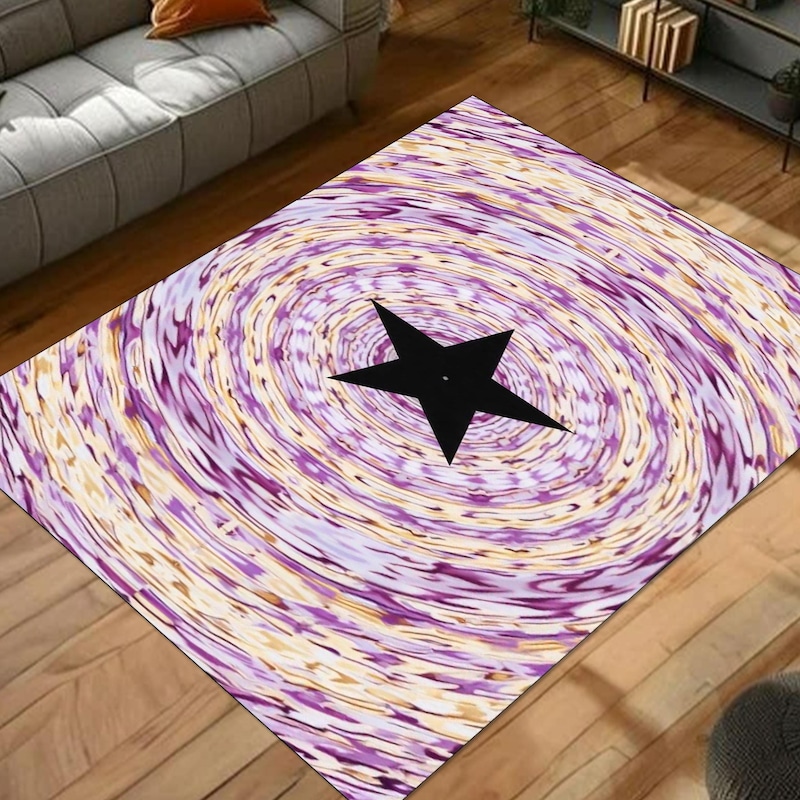 Star Pattern Carpet - Etsy