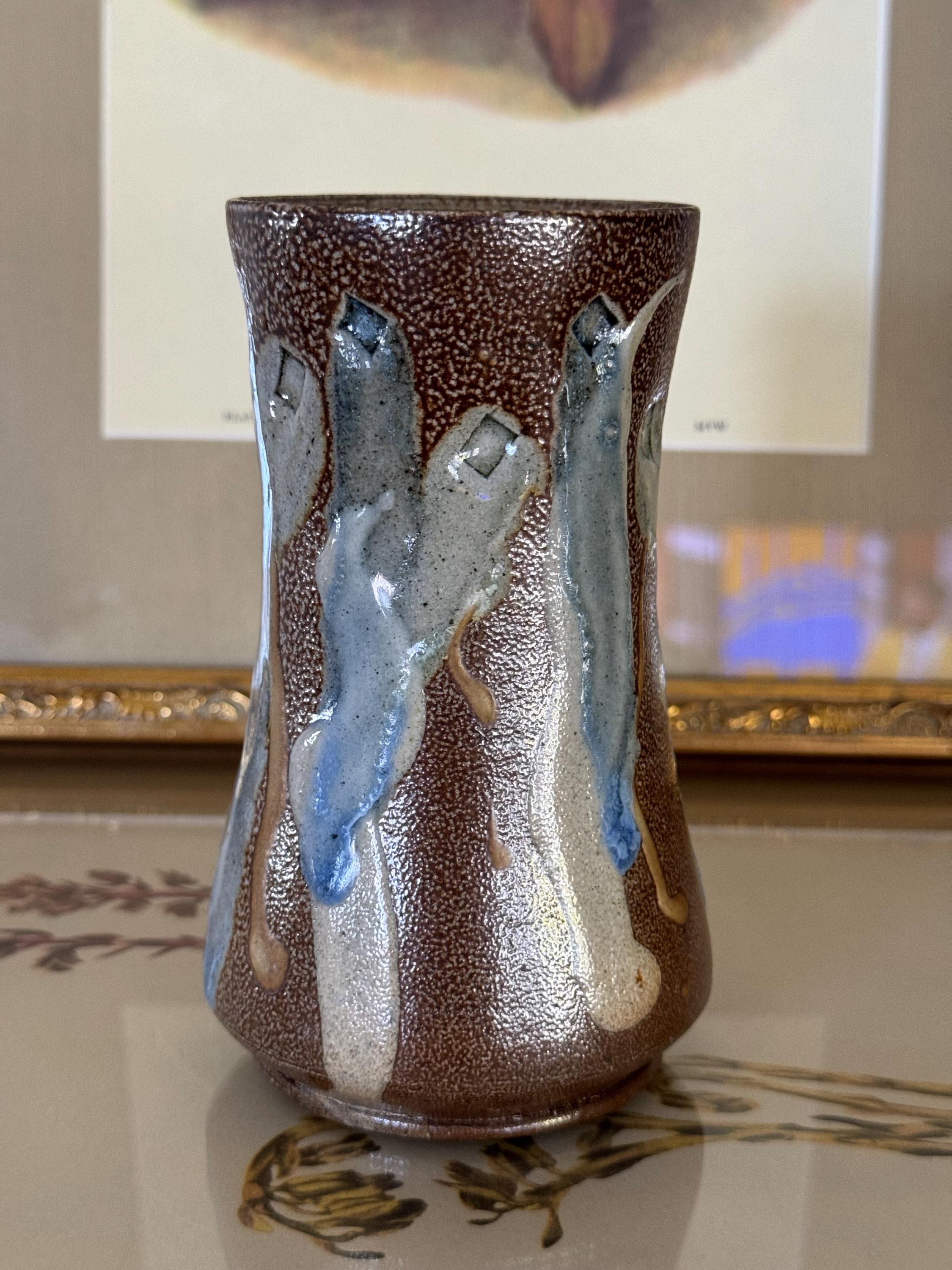 Vintage Mark Hewitt Pottery Small Vase 5 1/2 - Etsy