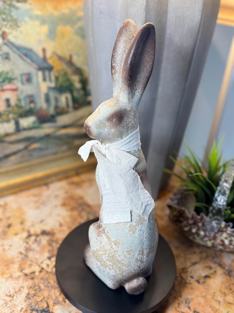 Rustic Terracotta Bunny 12.5 - Etsy