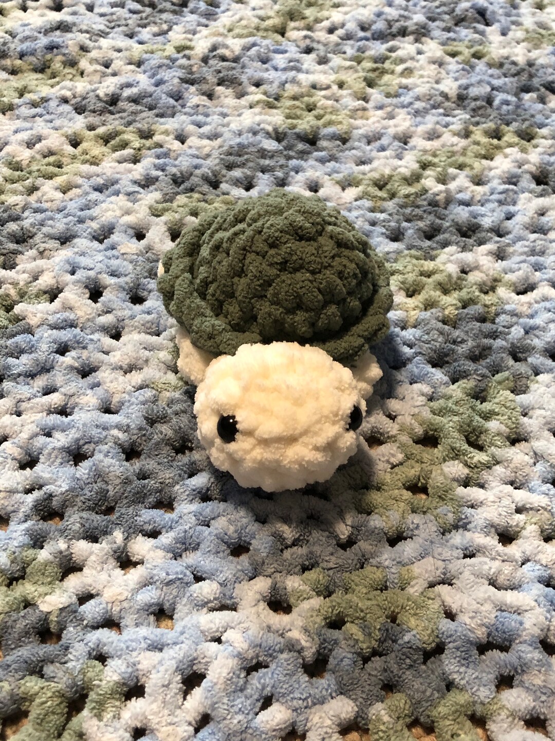 Small Handmade Crochet Turtle Plushie - Etsy