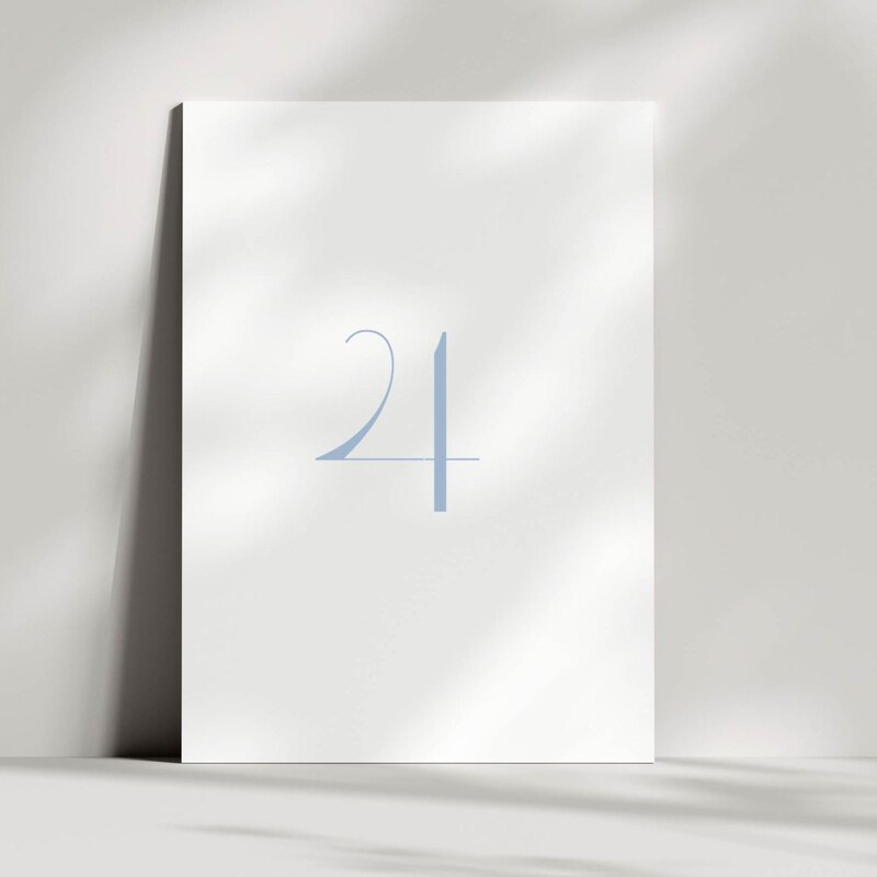 Beach Table Numbers - Etsy