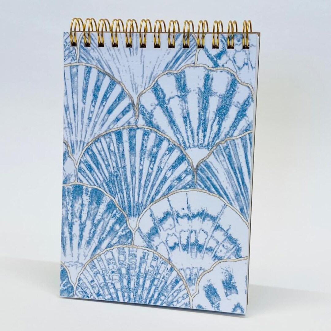 Beach Notepad Featuring a Scallop Shell Pattern 3.5 X 5 Inches - Etsy