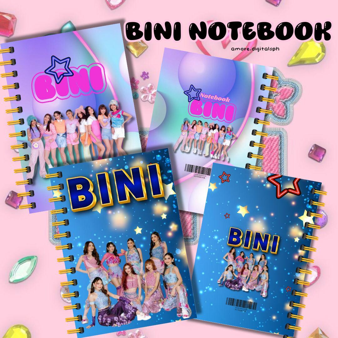 Bini Notebooks Printable Template - Etsy
