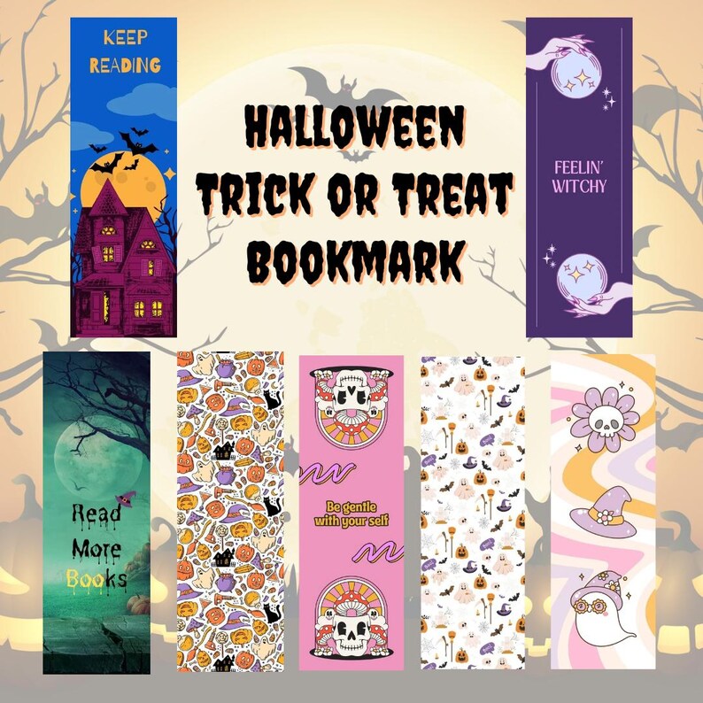Halloween Templates Bundle - Etsy