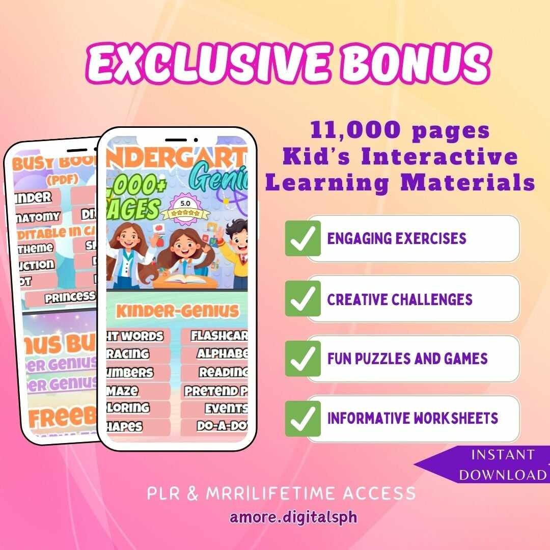 Busy Books Creation Course With Animated Busy Books Upgraded Mega ...