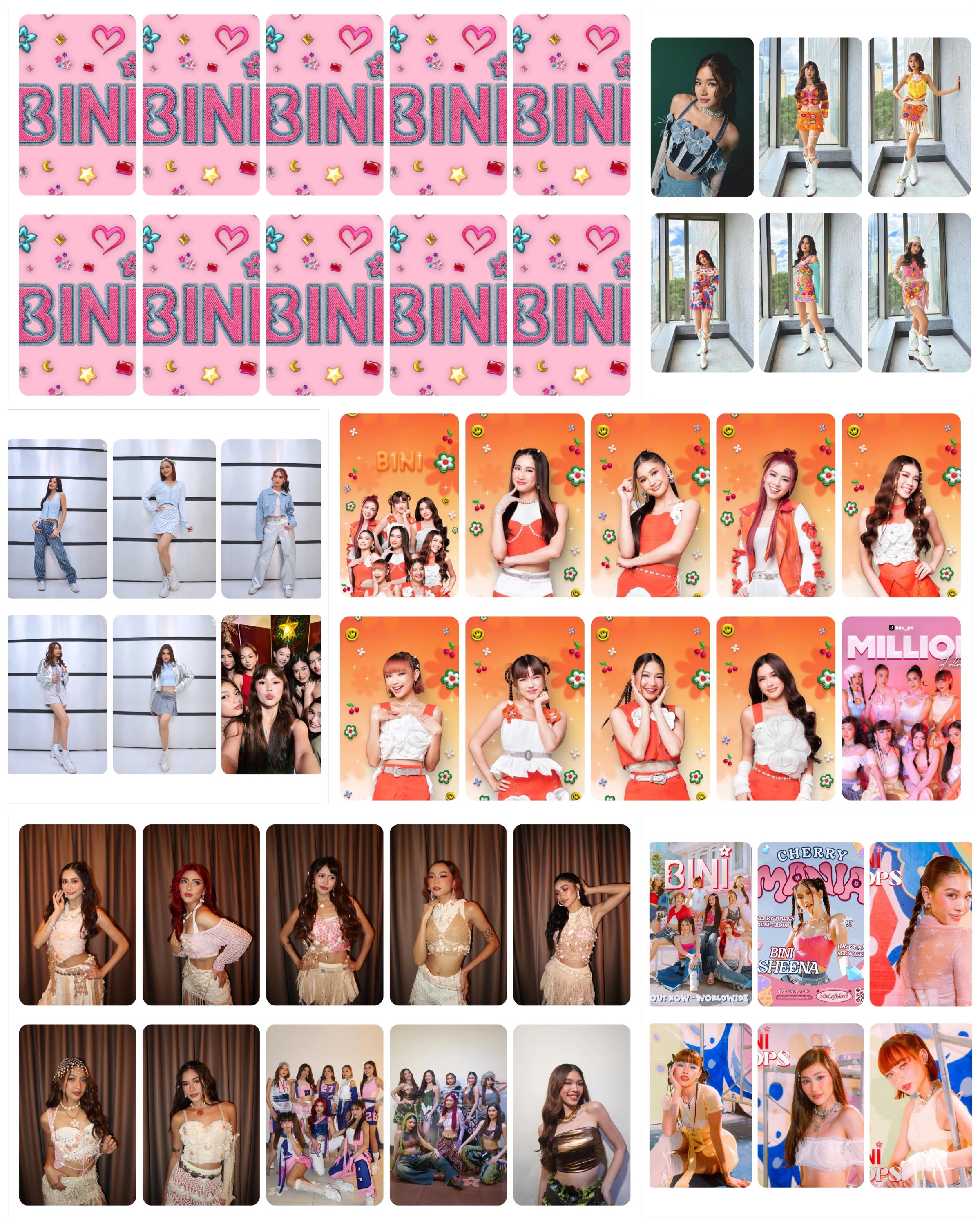 Bini Photo Cards and Sticker Set - Etsy