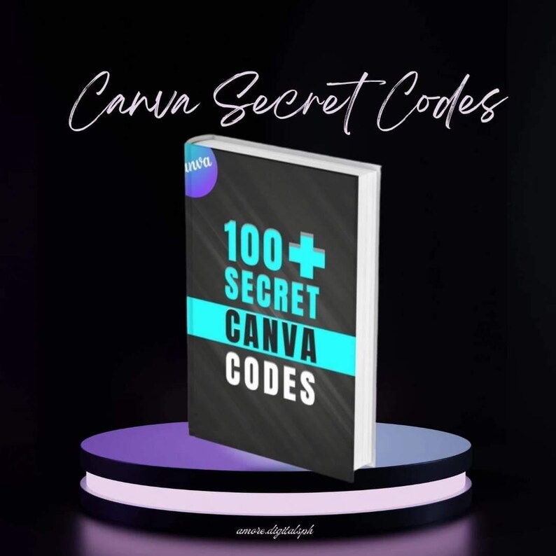 Canva Secret Codes - Etsy