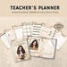 Teacher's Planner Mega Bundle 9-in-1, Canva Editable With MRR - Etsy