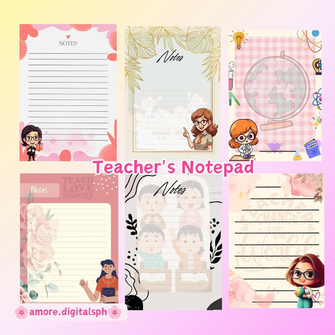 Teachers Day Bundle, Teachers Day Chip Bag, Pen Sleeve, Notepad ...