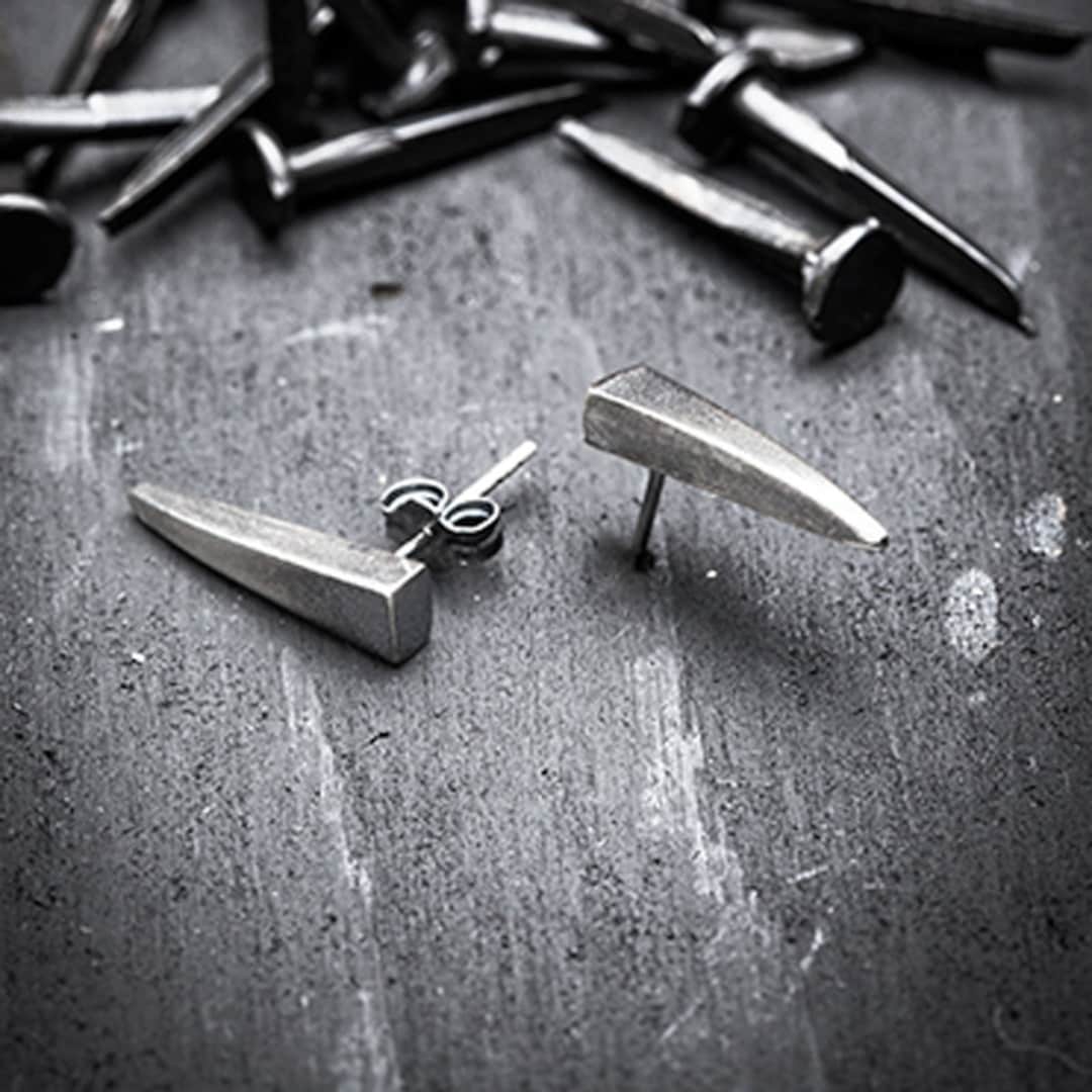 CLAWS Silver Studs - Etsy