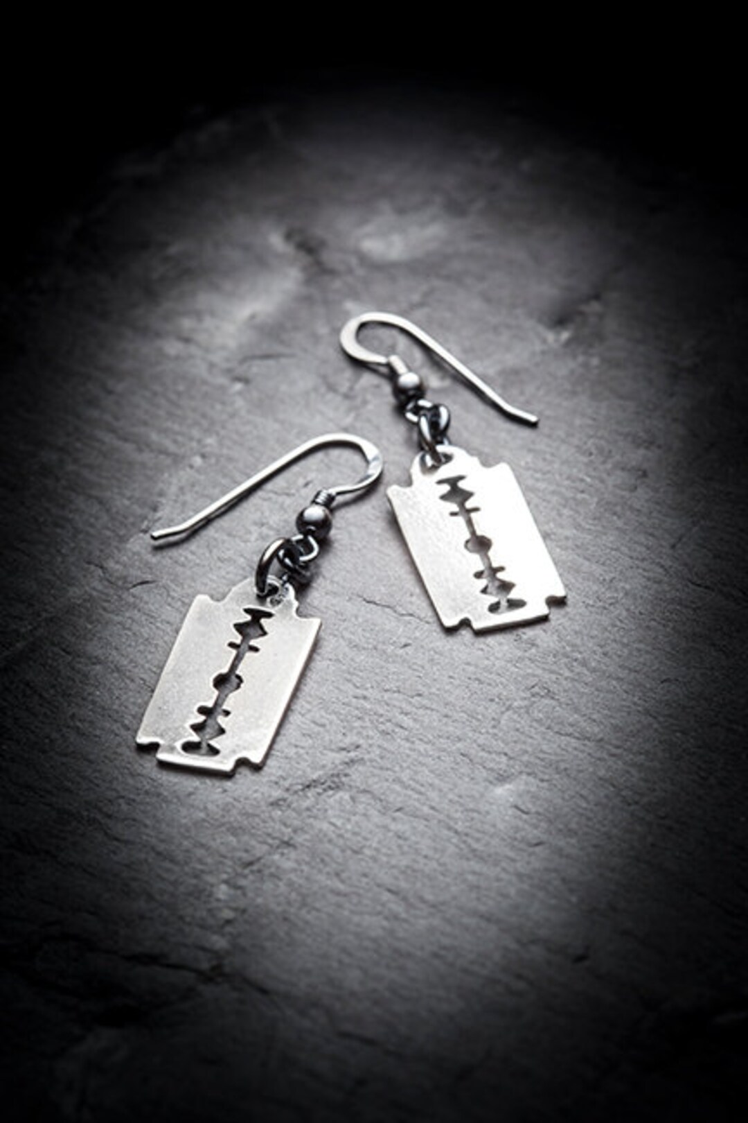 RAZOR BLADE Earrings - Etsy Australia