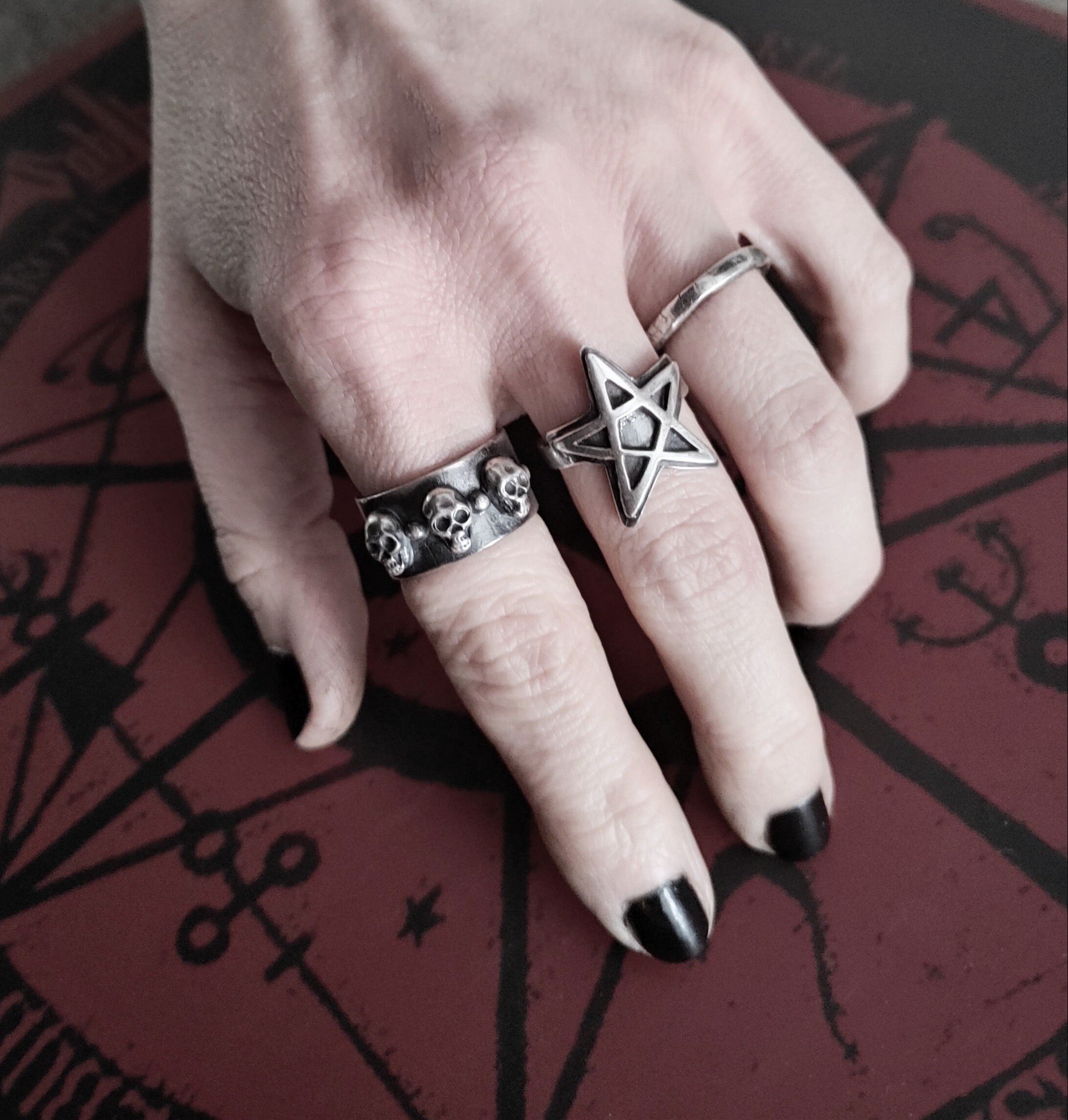 DEATH CULT Ring - Etsy