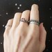 HURT Ring With Pink Cz - Etsy