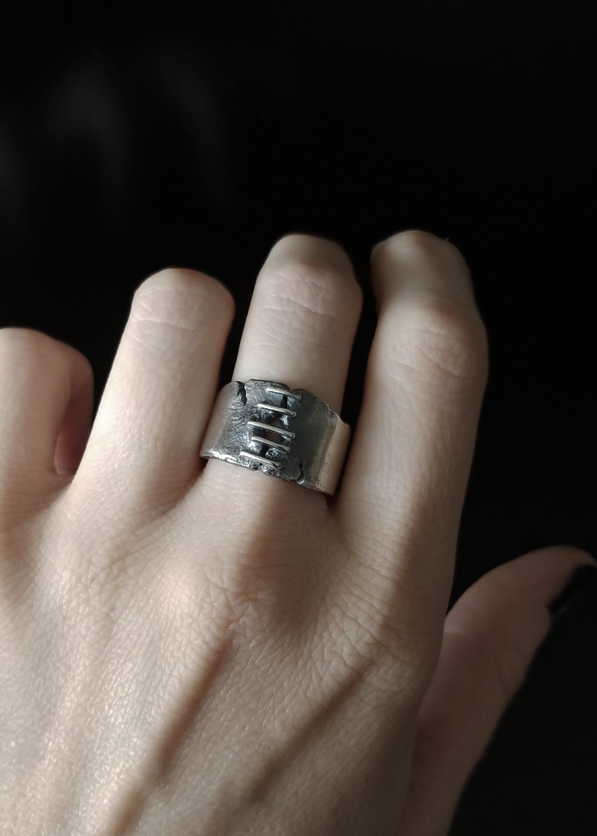 SUTURES Ring - Etsy