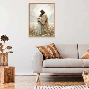 He Loves You, Christian Painting, Jesus Hugging Girl, Picture of Jesus ...