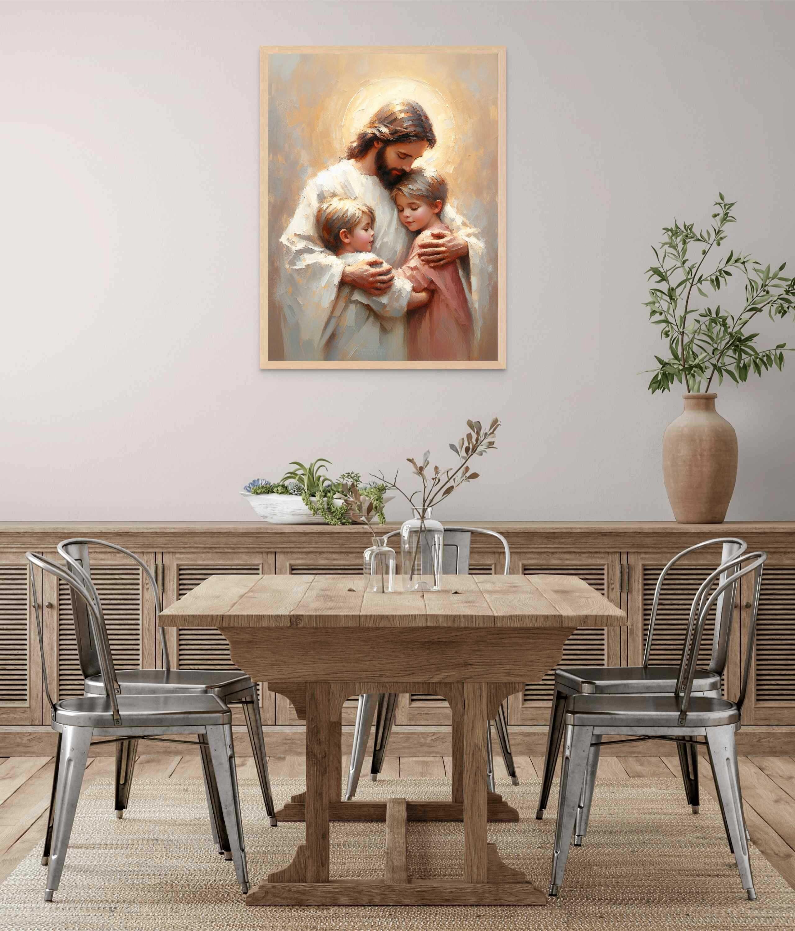 His Grace | Christian Printable Art | Jesus With Children | Picture of ...